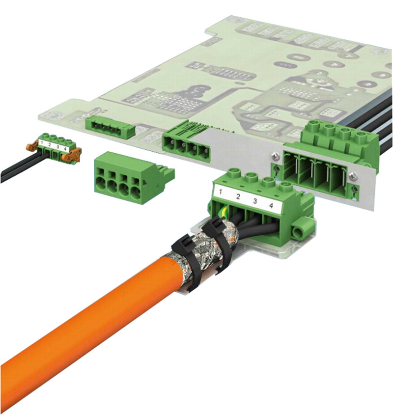 菲尼克斯 Phoenix PCB端子 MSTB 2，5 HC/ 4-ST-5，08(1911981)『固安捷』