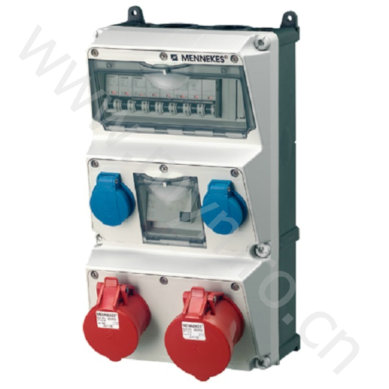 曼奈柯斯 MENNEKES 曼奈柯斯 工业插座箱 型号：939999 2个230V+2个400V『固安捷』