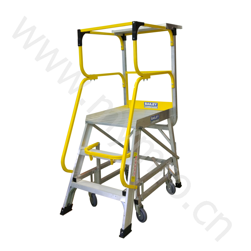 稳耐 WERNER BAILEY移动型铝合金平台梯『固安捷』
