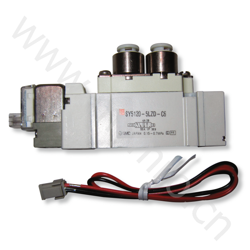 SMC SMC 二位五通电磁阀 SY5120-5LZD-C6『固安捷』